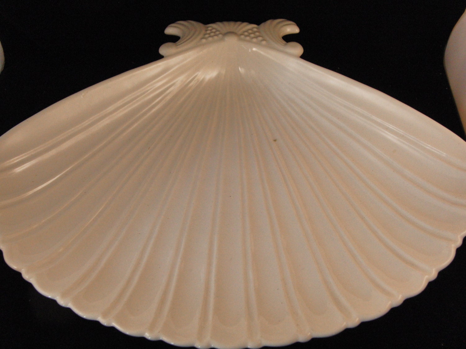 Vintage Shell Shaped Plate | Etsy