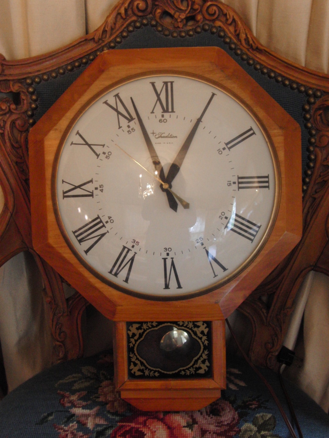 Vintage Tradition Clock - Etsy