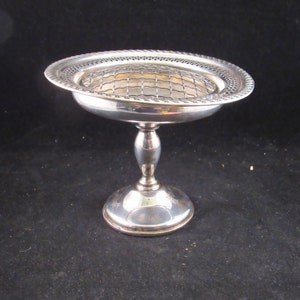 Vintage Preisner Silver Company PS Co, Sterling Silver Weighted Candy ...