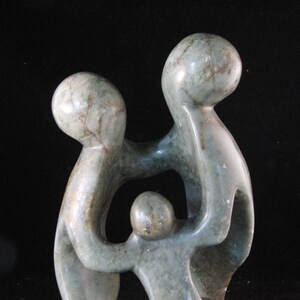 Family Stone Carved Figurine - Etsy