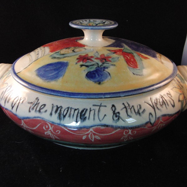 Decorated Pot - Etsy
