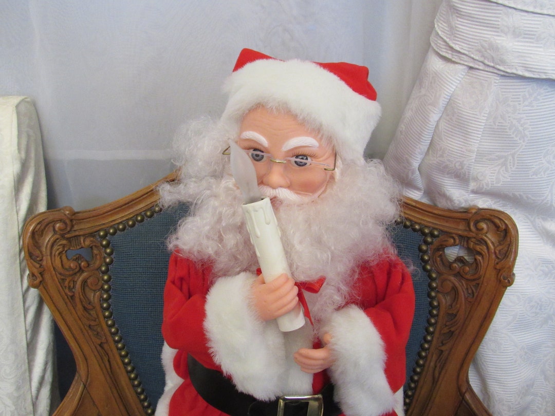 Christmas Display Figurine Santa Clause - Etsy