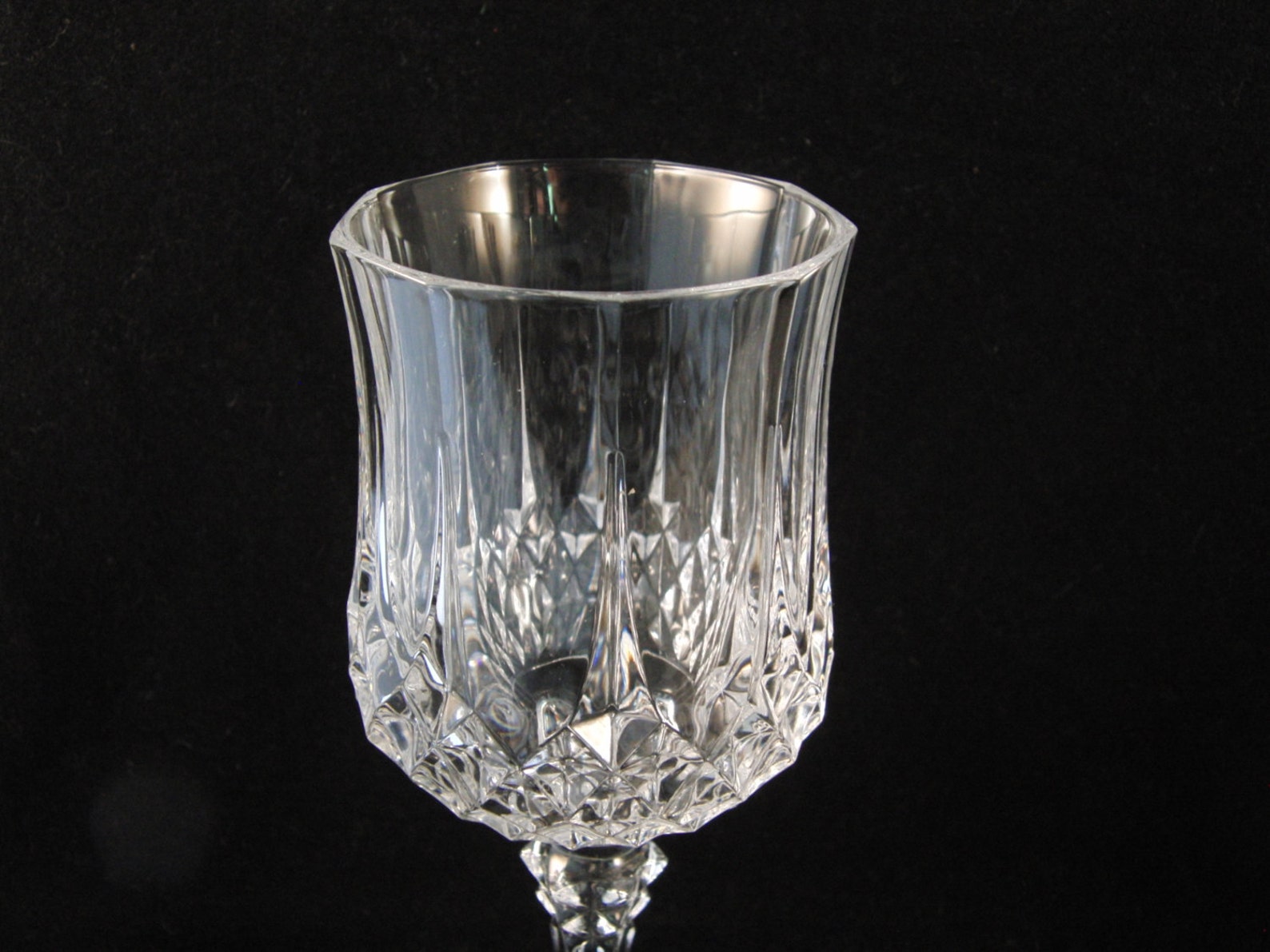 Genuine Lead Crystal Wine Glasses 11 Glasses | Etsy