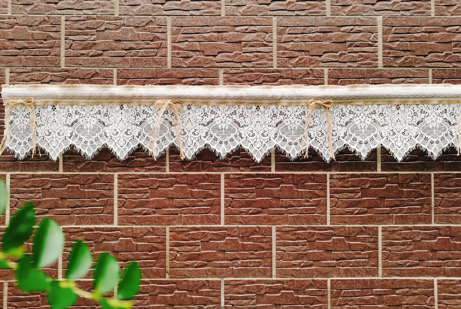 Rustic SHABBY Chic Window Curtain Valance Farmhouse Country - Etsy