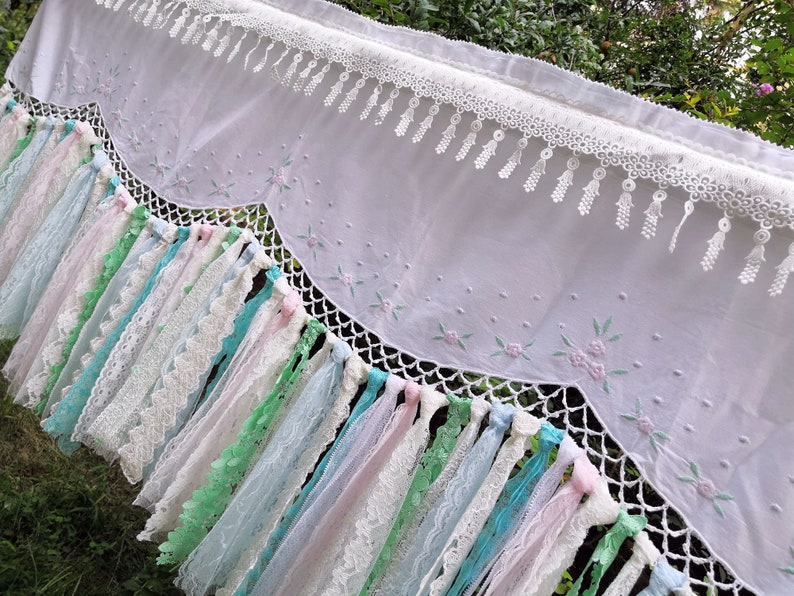 UNIQUE PRINCESSBOHO Style Shabby Chic Window Treatment Window - Etsy