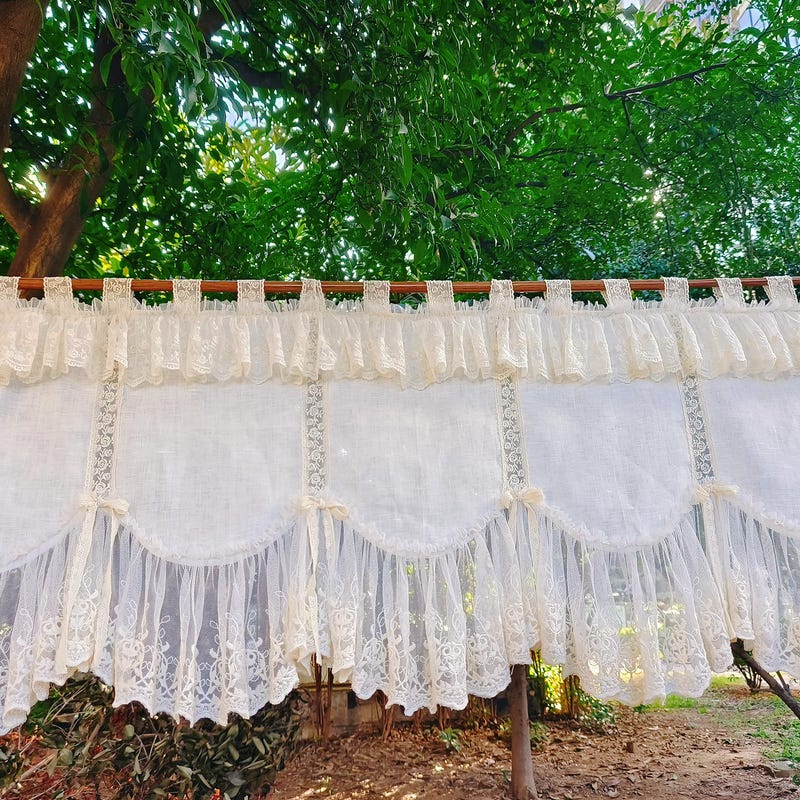 Shabby Chic Curtains - Etsy