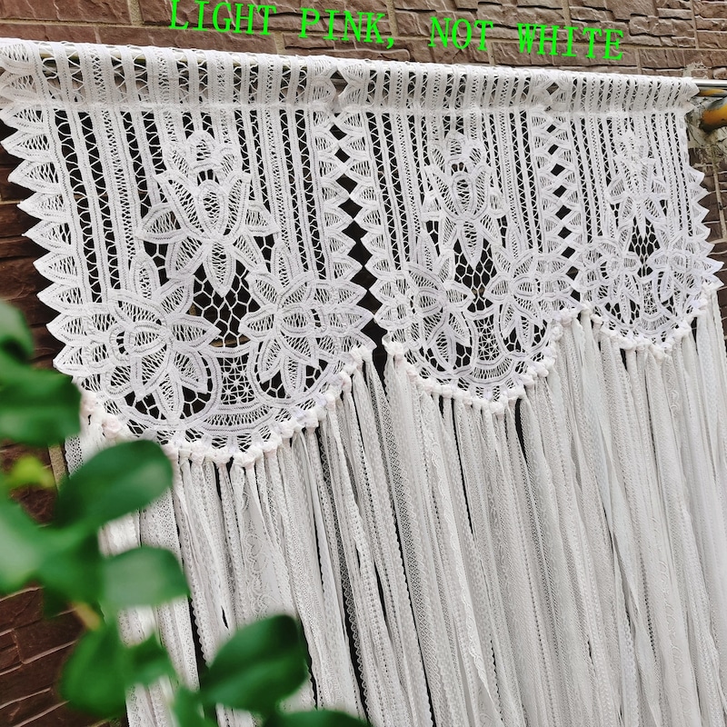 Lace Curtains - Etsy