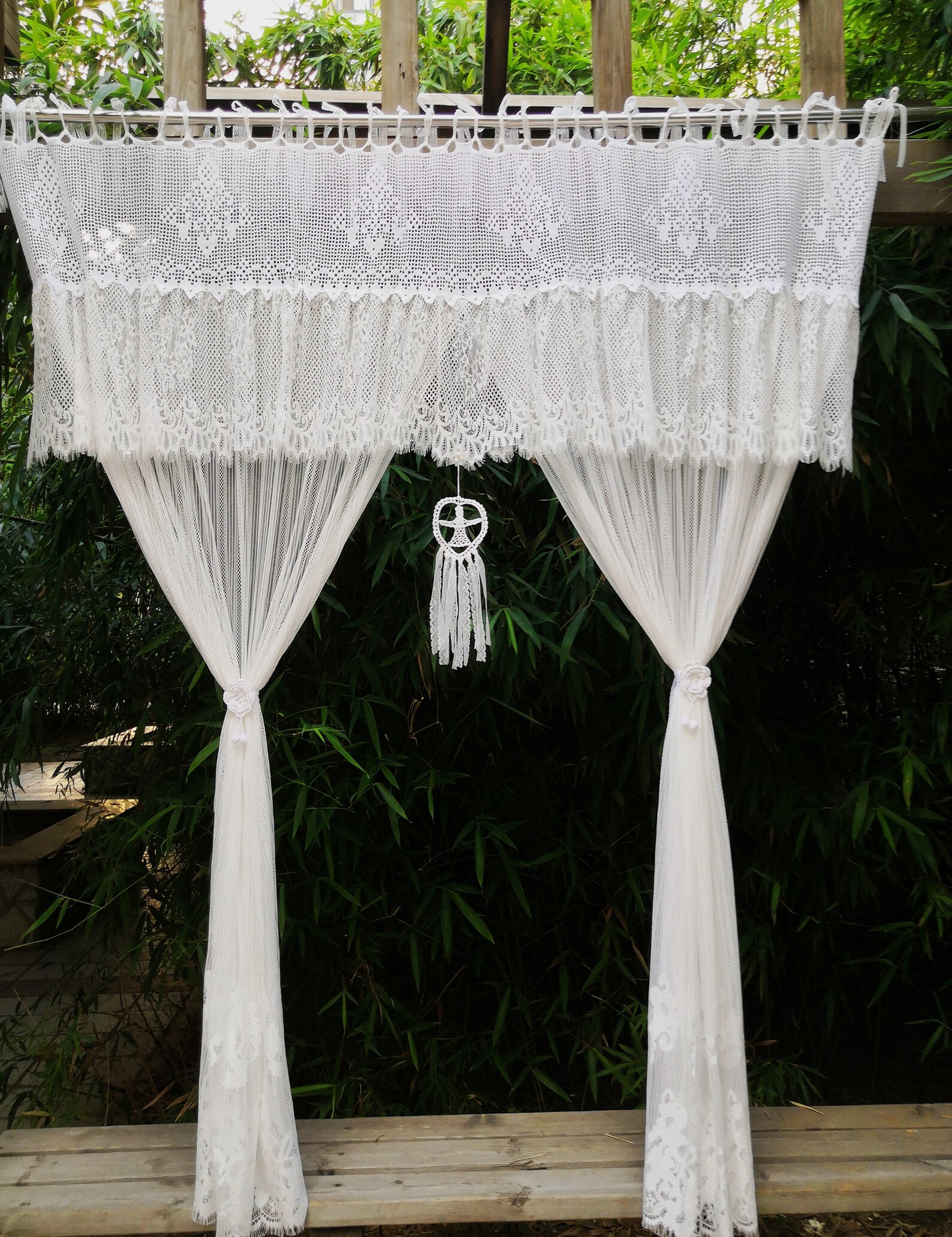 Victoriangorgeousfrench Country Style Rustic Window Curtain - Etsy