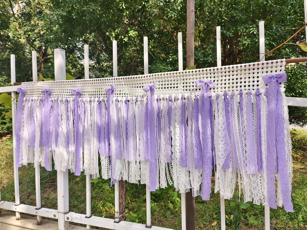 Princess Style Shabby Chic Lace Curtain Valance/ Girl's - Etsy