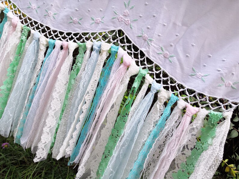 UNIQUE PRINCESSBOHO Style Shabby Chic Window Treatment Window - Etsy