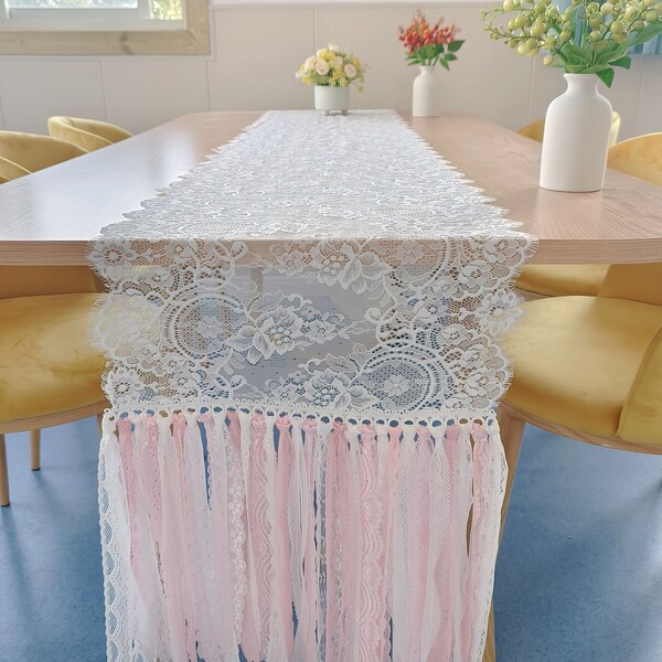 Lace Table Runner - Etsy