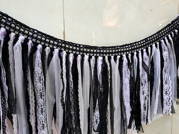 Shabby Chic Window Curtaingothic Boho Window Curtain | Etsy