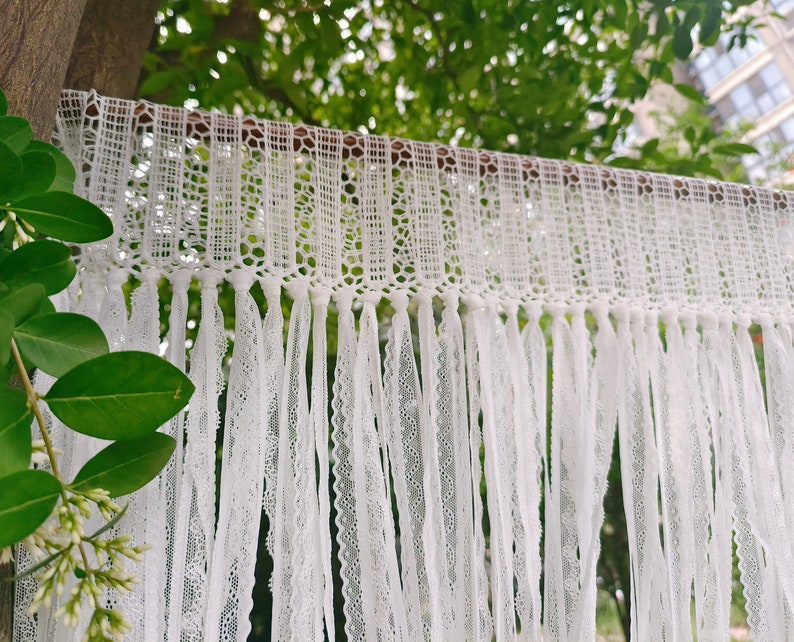 Victorian Shabby Chic Window Curtain Elegant Boho Window - Etsy
