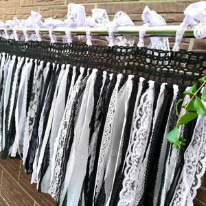 Shabby Chic Window Curtaingothic Boho Window Curtain - Etsy