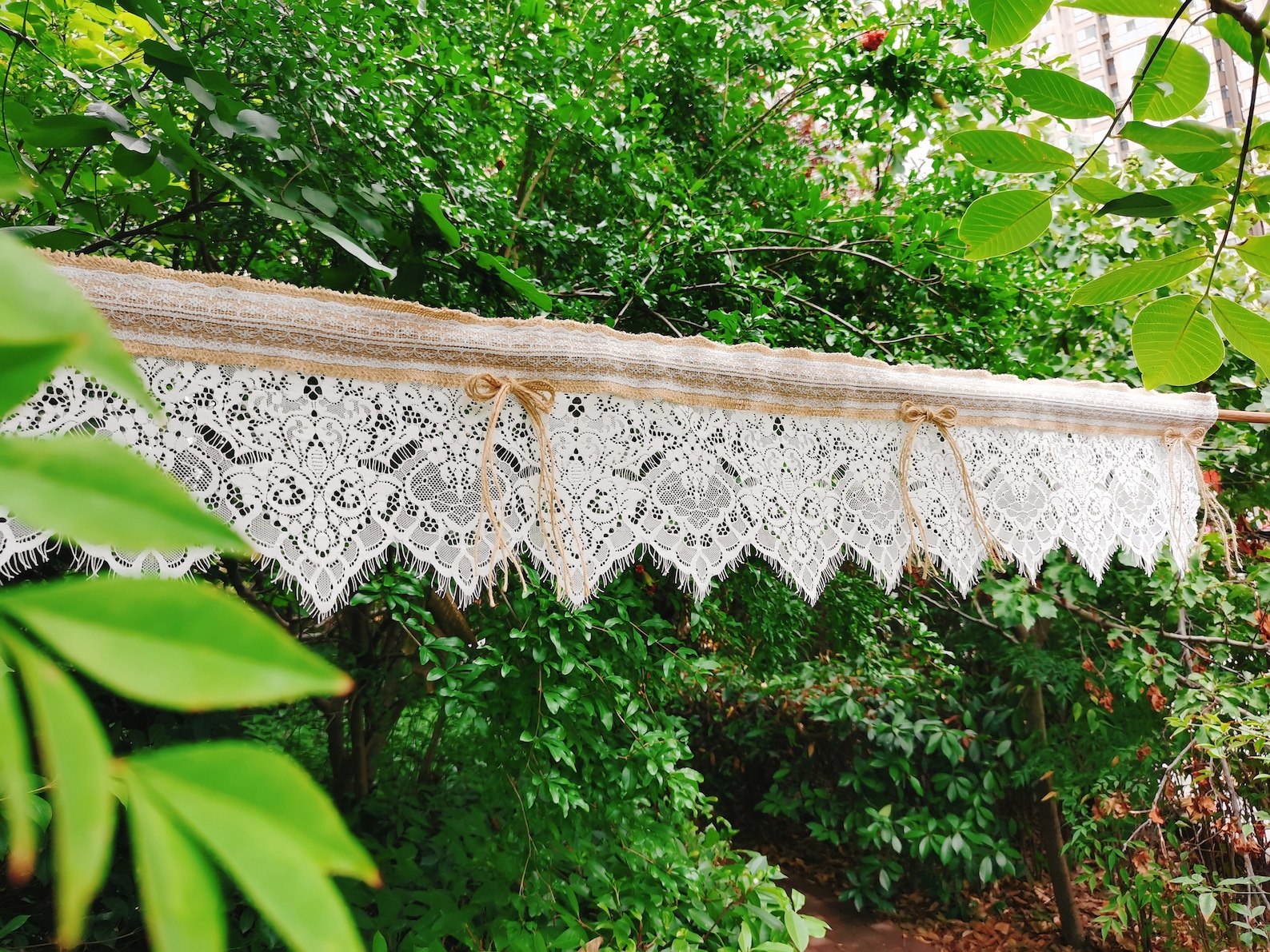 Rustic SHABBY Chic Window Curtain Valance Farmhouse Country - Etsy