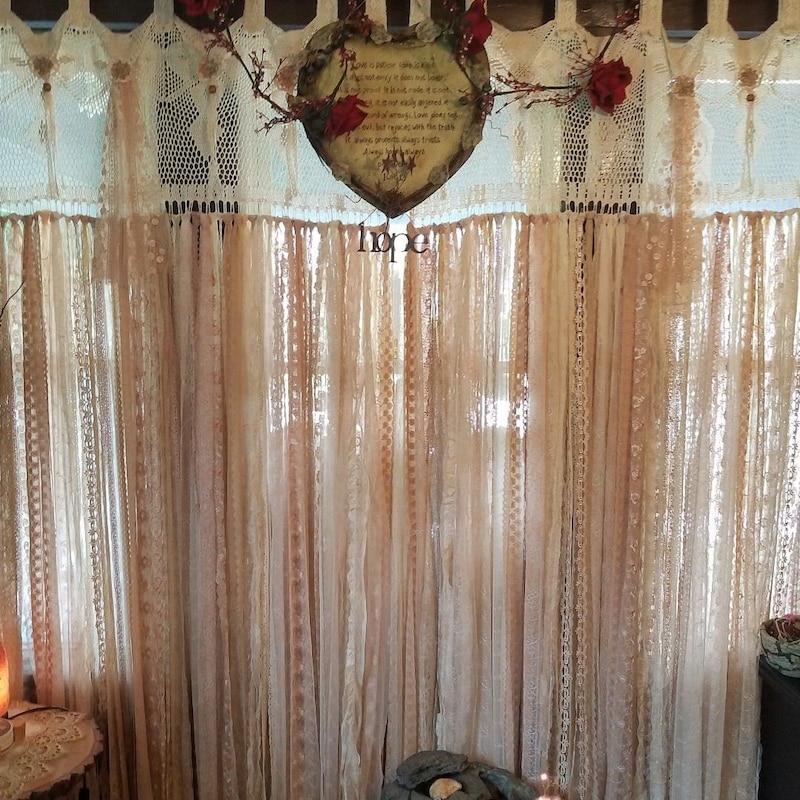 Shabby Chic Curtains - Etsy