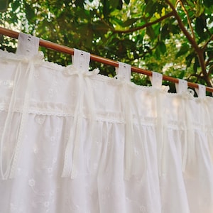 Victorian Elegant Curtain Valance~ Shabby Chic French Country Style ...