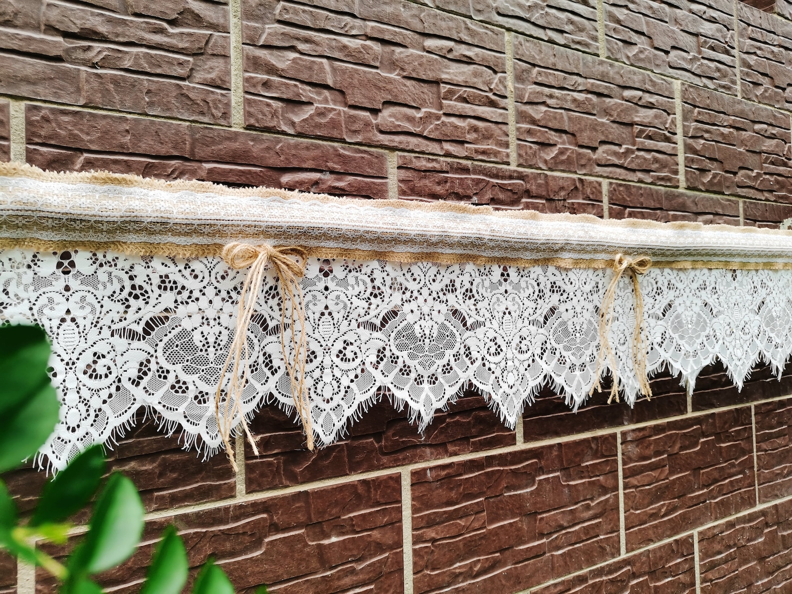 Rustic SHABBY Chic Window Curtain Valance Farmhouse Country - Etsy