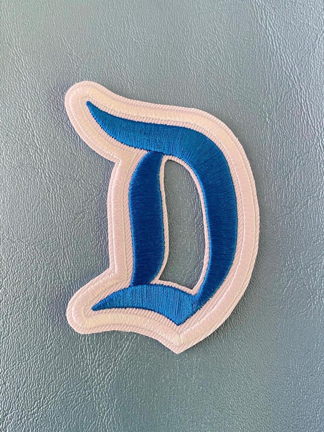 Disney Inspired Letter D Patch, Custom Initial Iron on Patch for ...