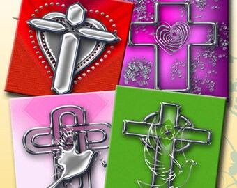 MOONLIGHT MAGIC Printable Digital Collage Sheet 12 X 4 Inch Squares for ...