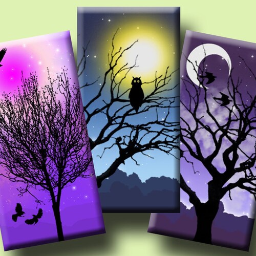 FUNKY ALLEY CATS Digital Collage Sheet 1x2 Inch Domino - Etsy