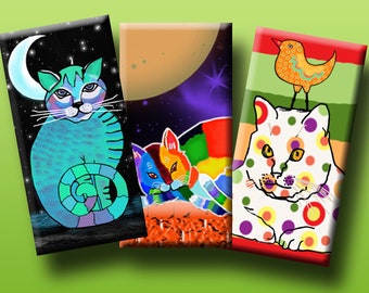 MOONLIGHT MAGIC Printable Digital Collage Sheet 12 X 4 Inch - Etsy