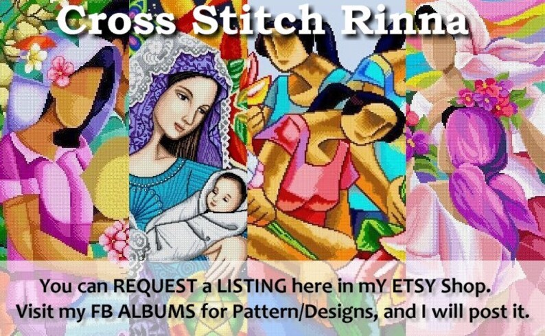 Awit Ni Tatay filipino Art/design cross Stitch PDF Pattern - Etsy