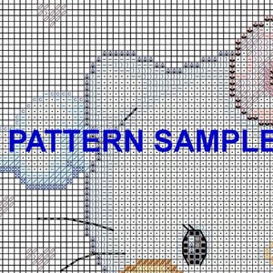 Cross Stitch Pattern Cute Kitty Angel and Friend - Angel of Rain 2 ...