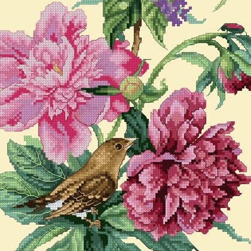 Cross Stitch Birds - Etsy
