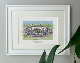 Mcg Stadium Print - Etsy