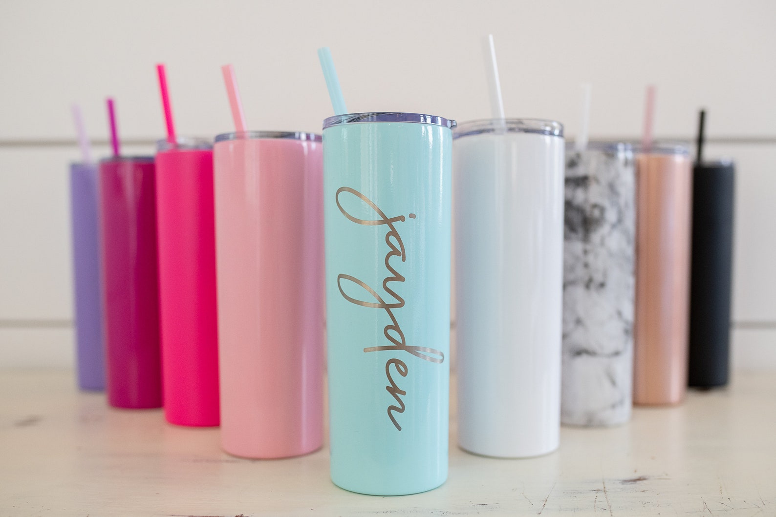 Personalized Skinny Tumbler Custom Cup Personalized Cup - Etsy