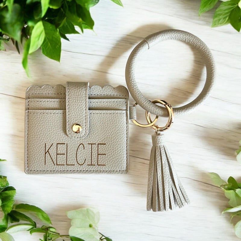 Monogrammed Wristlet - Etsy