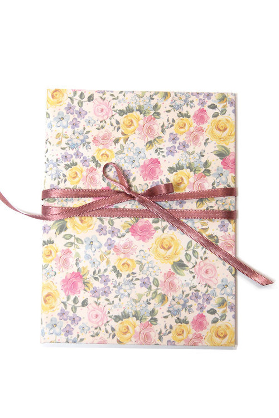 File Folders Size A5 With Vintage Rose Flower Pattern - Etsy