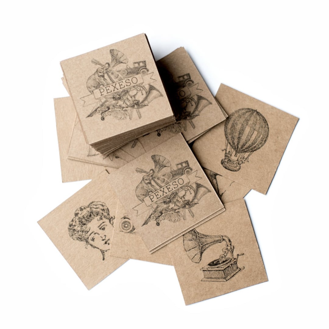 Memory Game - Pexeso Vintage - Etsy
