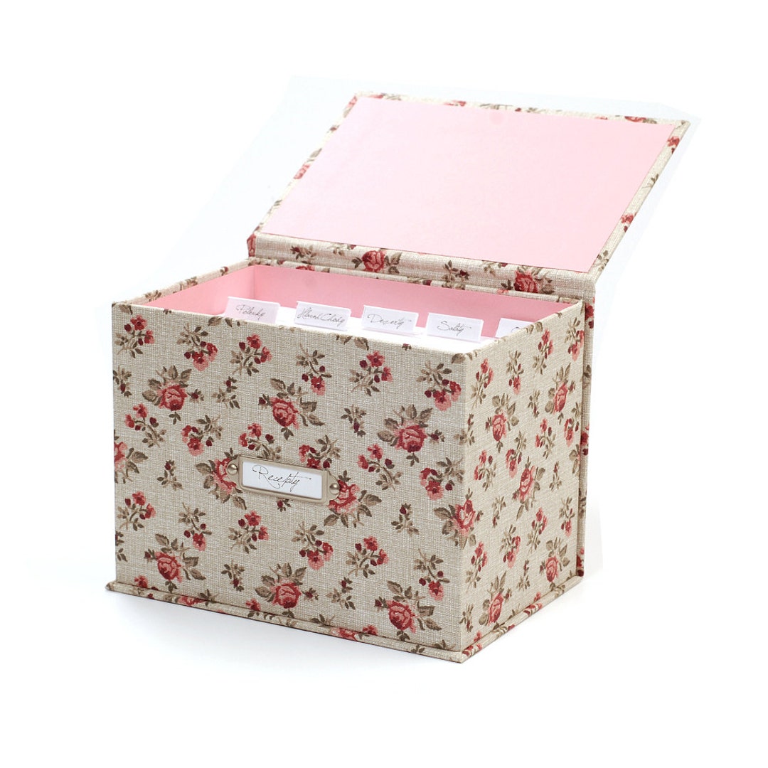 Recipe Box Set With Recipe Cards Granny - Etsy