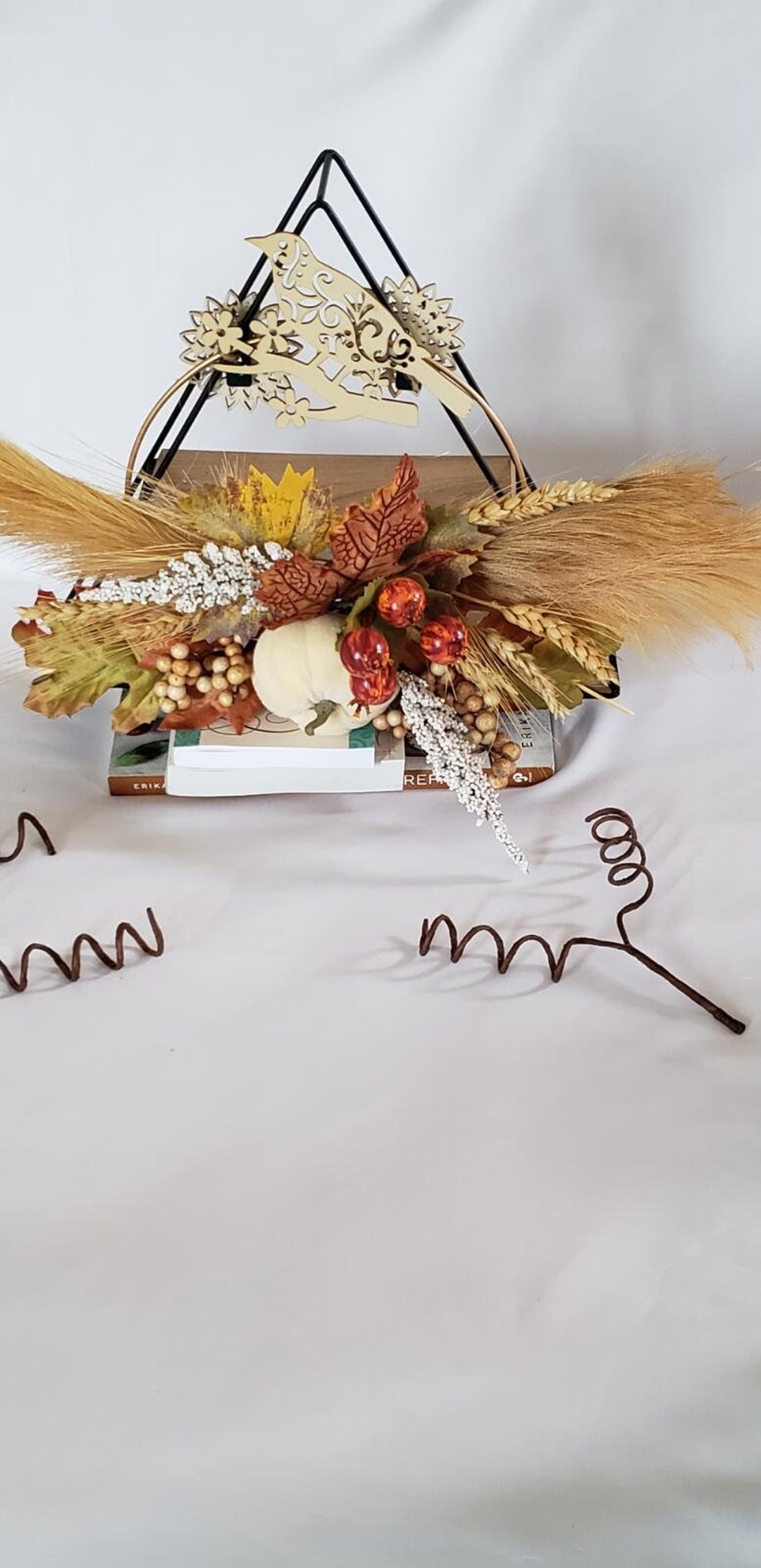 Centerpiece Home Decor, Triangular Shelf, Wall Display - Etsy