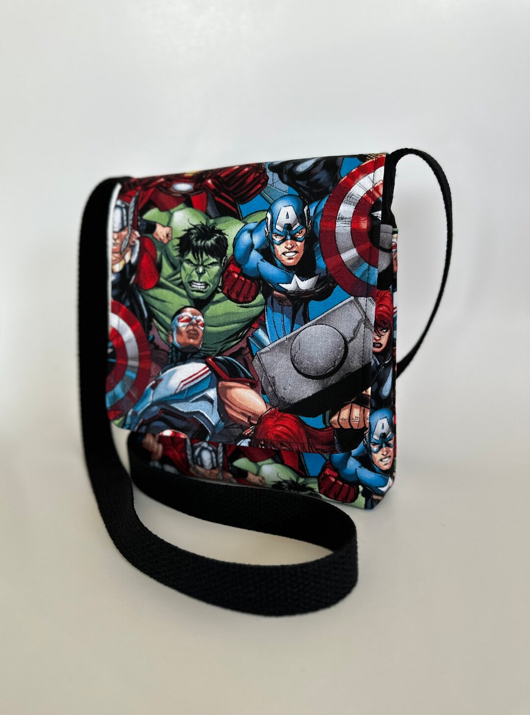 Avengers Crossbody Bag Avengers Purse Avengers Bag Etsy
