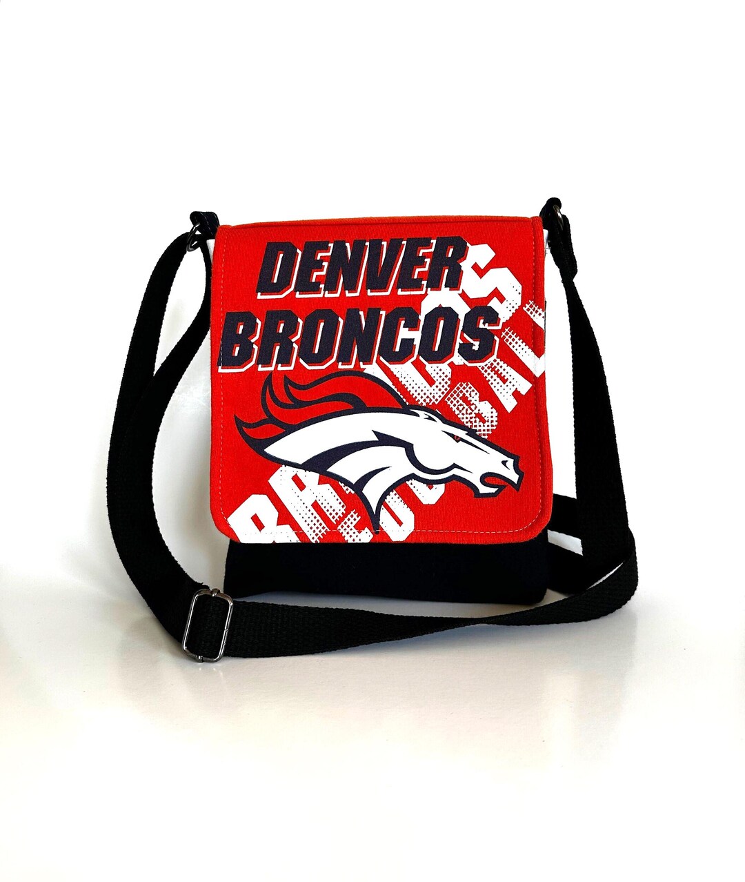 Denver Broncos Bag - Handmade T-shirt Crossbody Bag - Denver Broncos ...