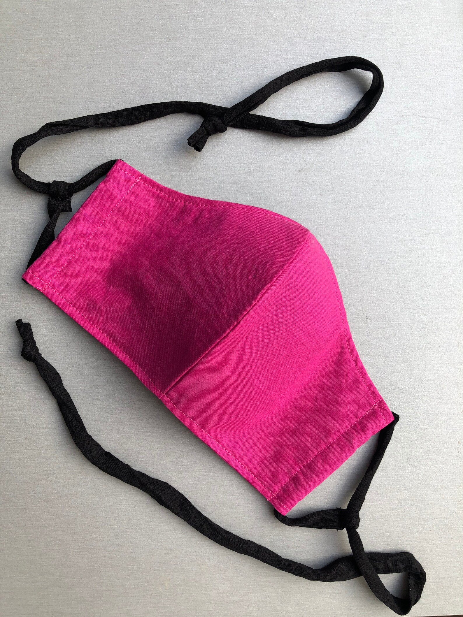 Neon Face Masks Two-tone Colorblock Pink Green Black. - Etsy