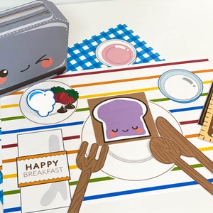 Printable Toaster Paper Craft for Kids Toy Activity • Digital File - Etsy