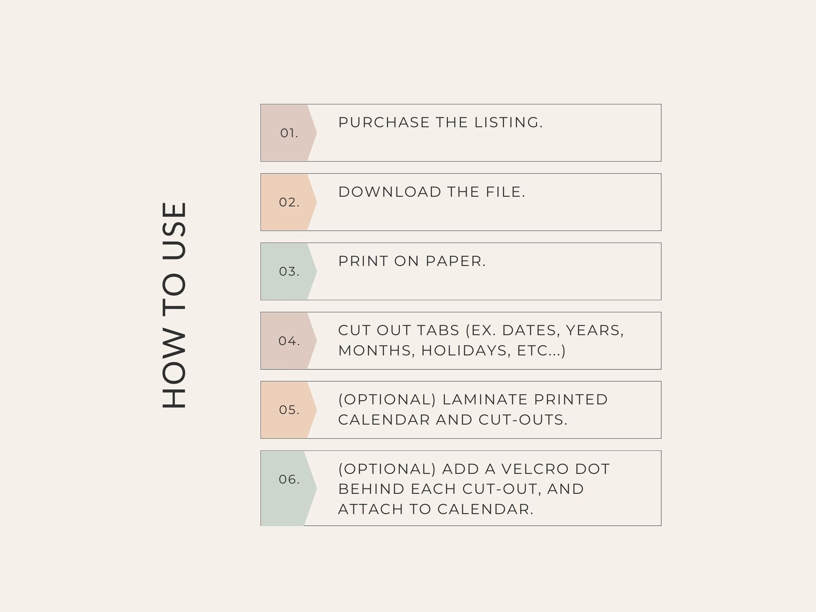 Kids Perpetual Calendar; Printable Learning Activity Homeschool ...