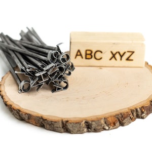 A-Z Alphabet Branding Irons - 1/2" Tall - 26 Letters - 8" Straight ...