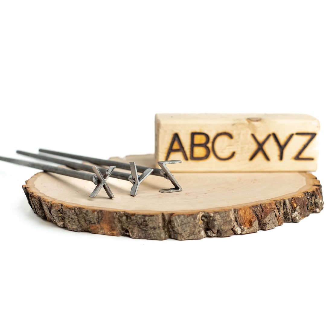 A-Z Individual Letter Mini Branding Irons - Original - the Heritage ...