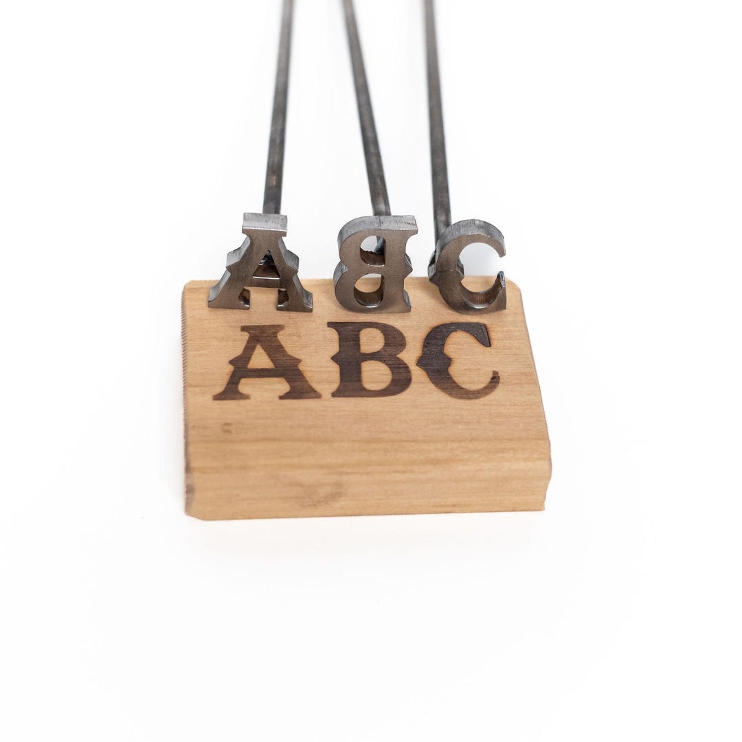 A-Z Individual Letter Mini Branding Irons - Durango - the Heritage ...