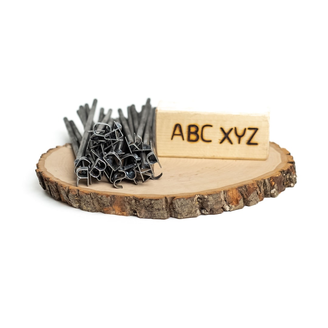 A-Z Alphabet Branding Irons - 1/2" Tall - 26 Letters - 8" Straight ...