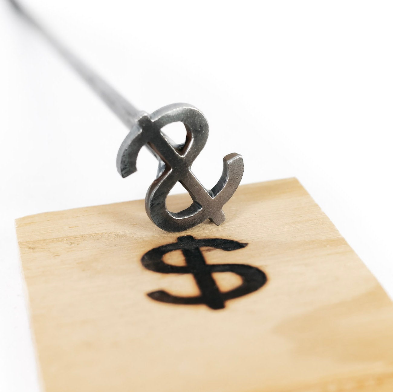 Dollar Sign Branding Iron - 1" - BBQ, Crafts, Woodworking Projects ...