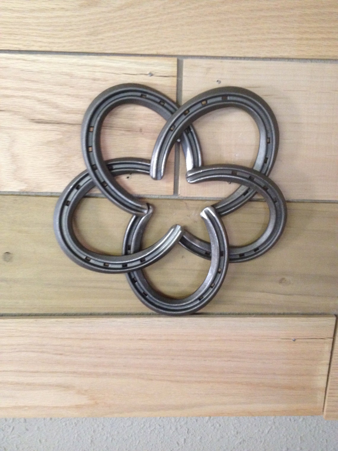 Handmade Horseshoe Star - Rustic Home Decor - the Heritage Forge - Etsy