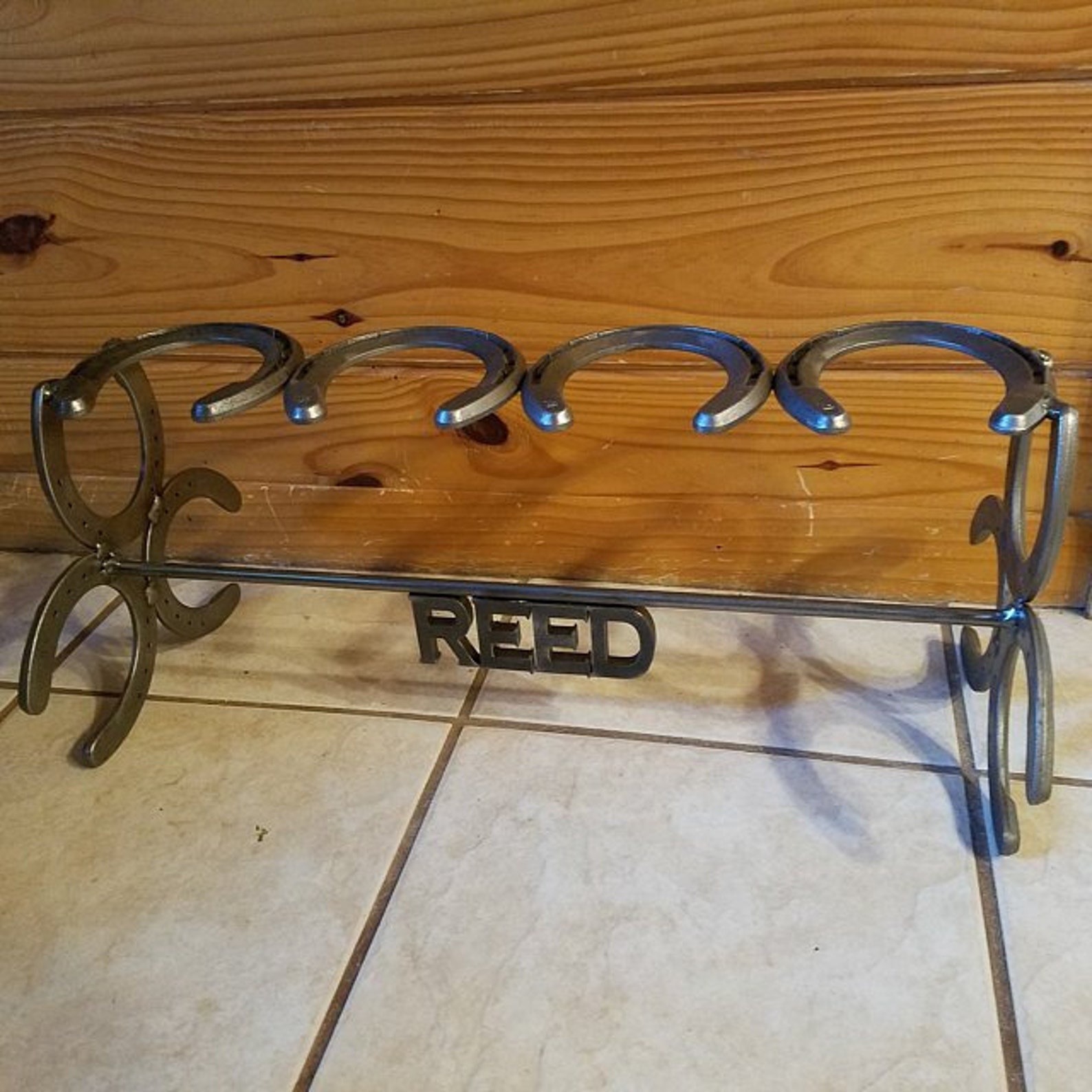 Rustic Custom Horseshoe Boot Rack 1 2 3 or 4 Pairs - Etsy