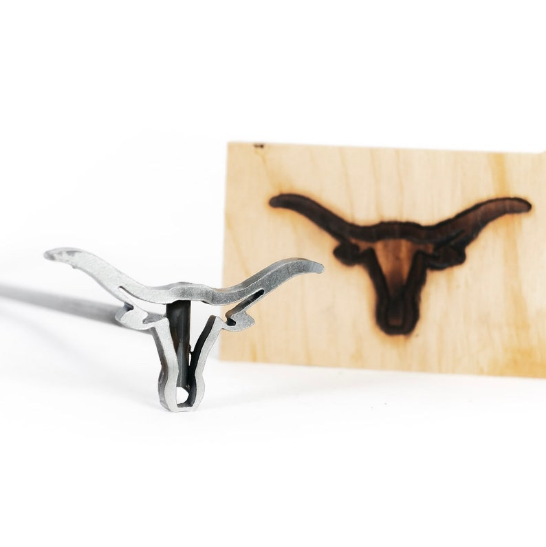 Texas Longhorn Brand - 4"- BBQ, Crafts, Woodworking Projects - the ...