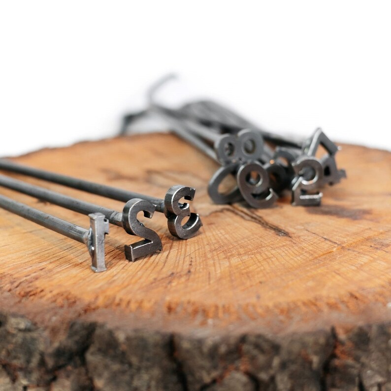 0-9 Number Branding Irons 1 Tall 10 Numbers Custom - Etsy
